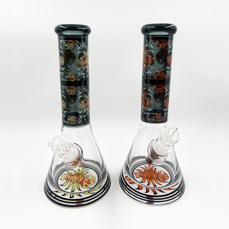 Premium Beaker Bongs – Stable Base & Large Water Chamber – fatassglass