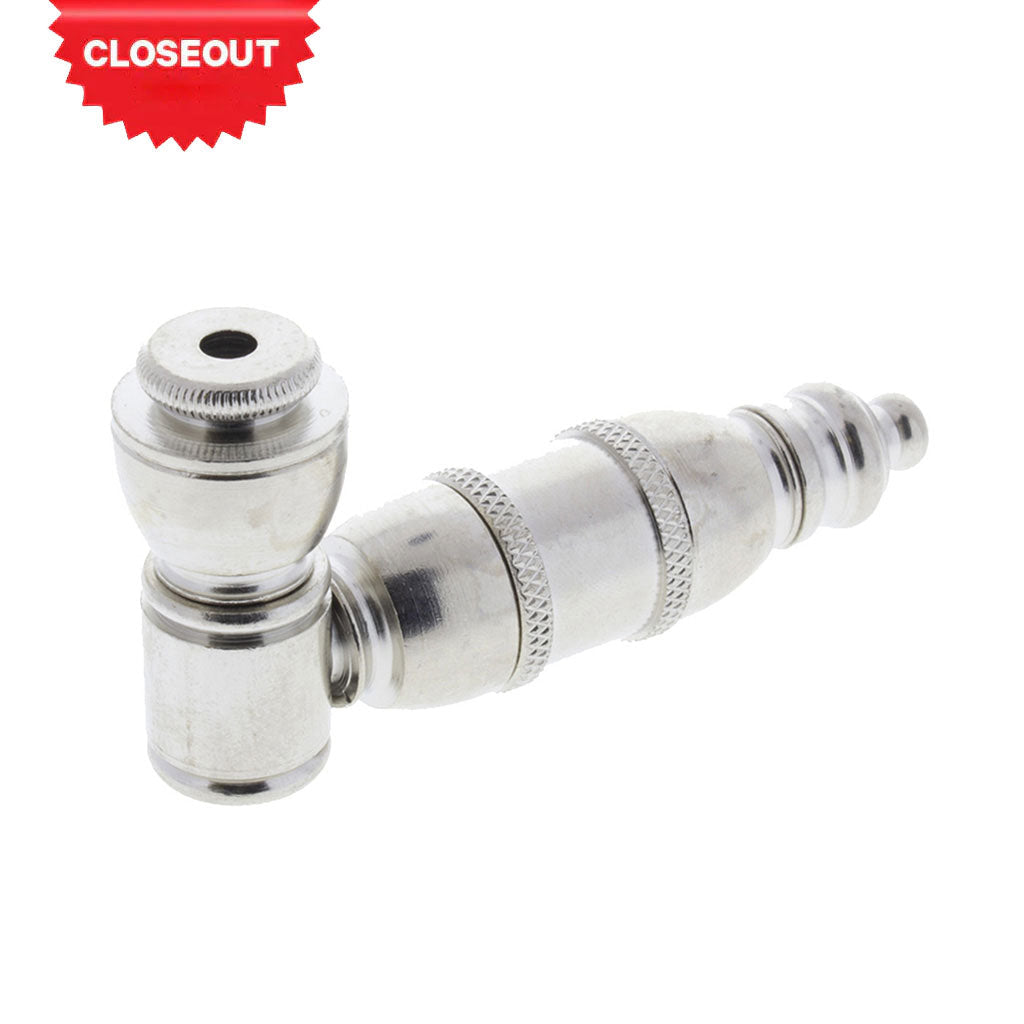 NICKEL MEDIUM CHAMBER HAND PIPES – fatassglass