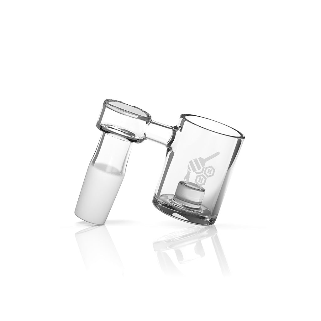 CORE REACTOR SIDECAR QUARTZ BANGER - 90° DEGREE | YL – fatassglass