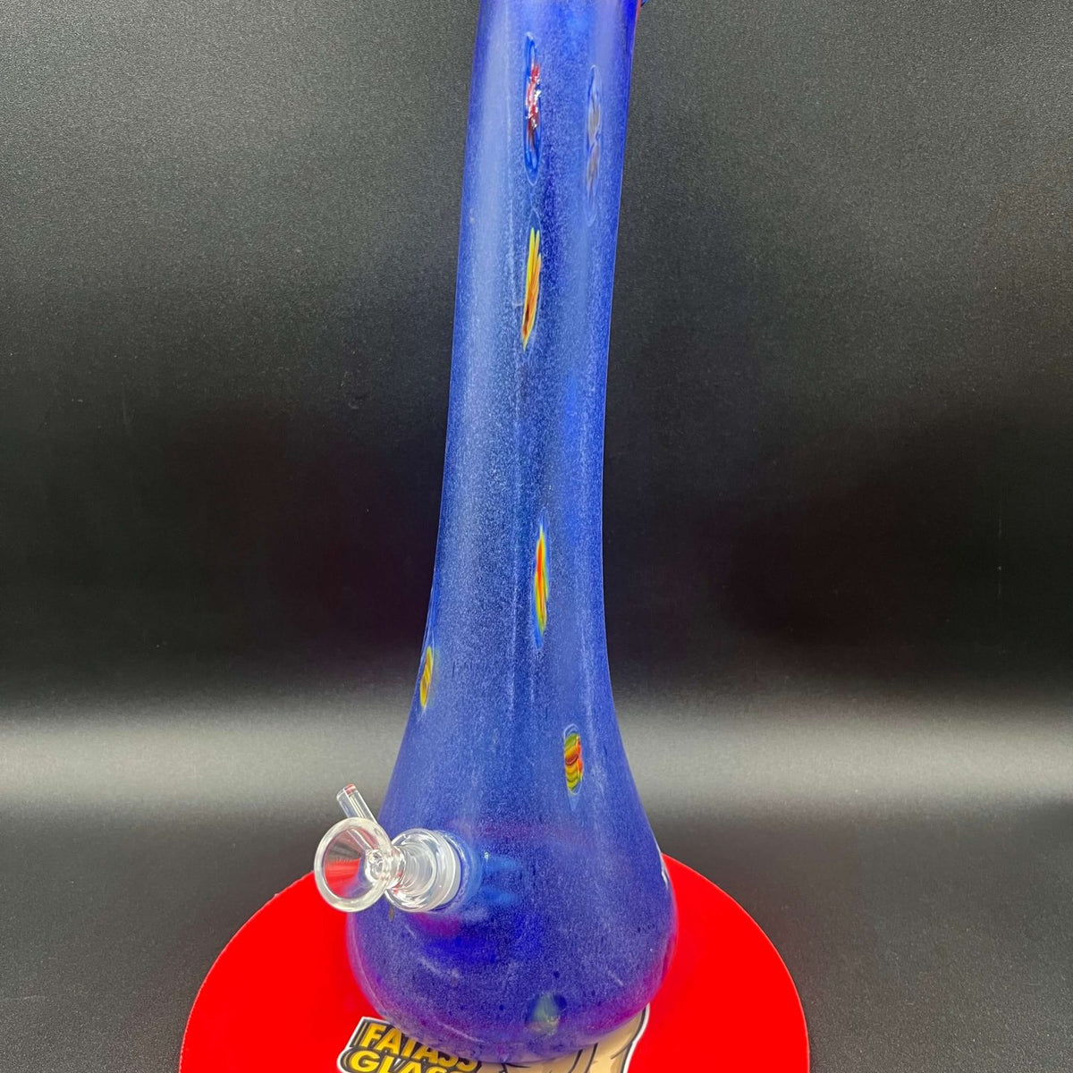 13" XL Bullet Special K Soft Glass Bong w. Millis - FGC – fatassglass