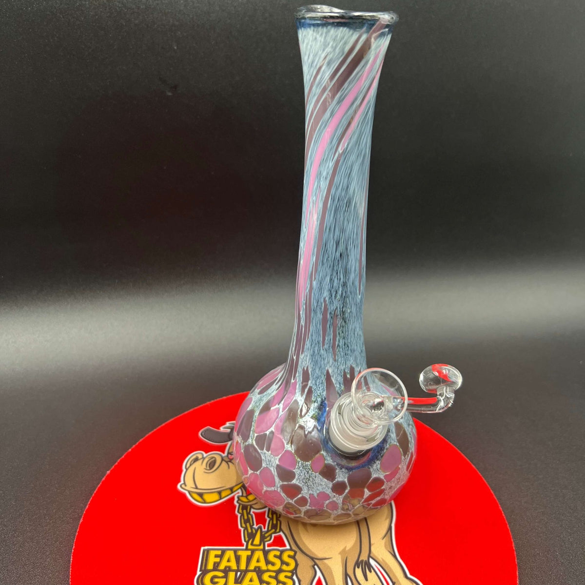 8" Special K Soft Glass Medium Bullet Bong – fatassglass