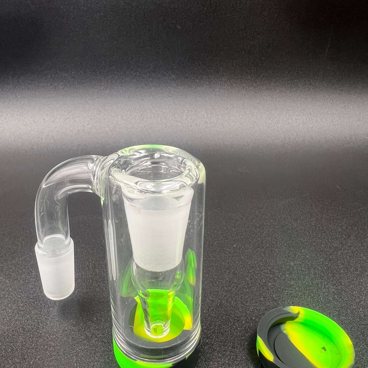 Reclaim Catcher with Silicone Jar 14mm Male 90 Degrees – fatassglass