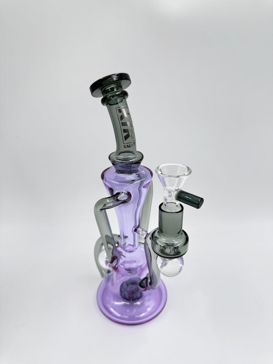 8" KIK Recycler Box Set Double Marble – fatassglass