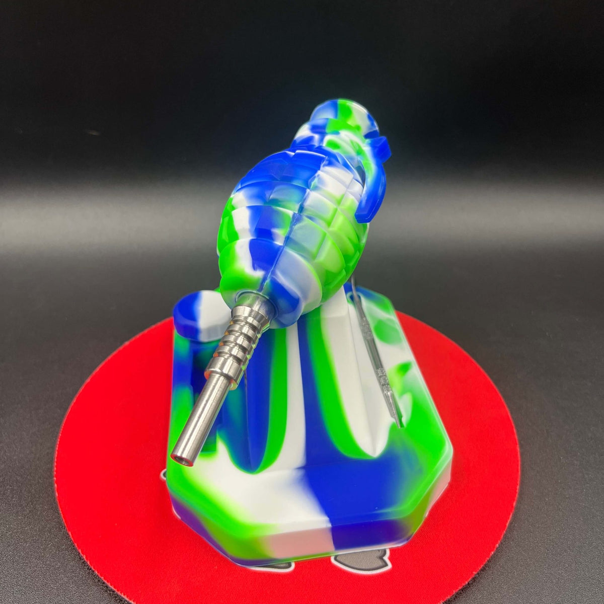 Silicone Nectar Collector Grenade 5 Piece | Fat Ass Glass – fatassglass