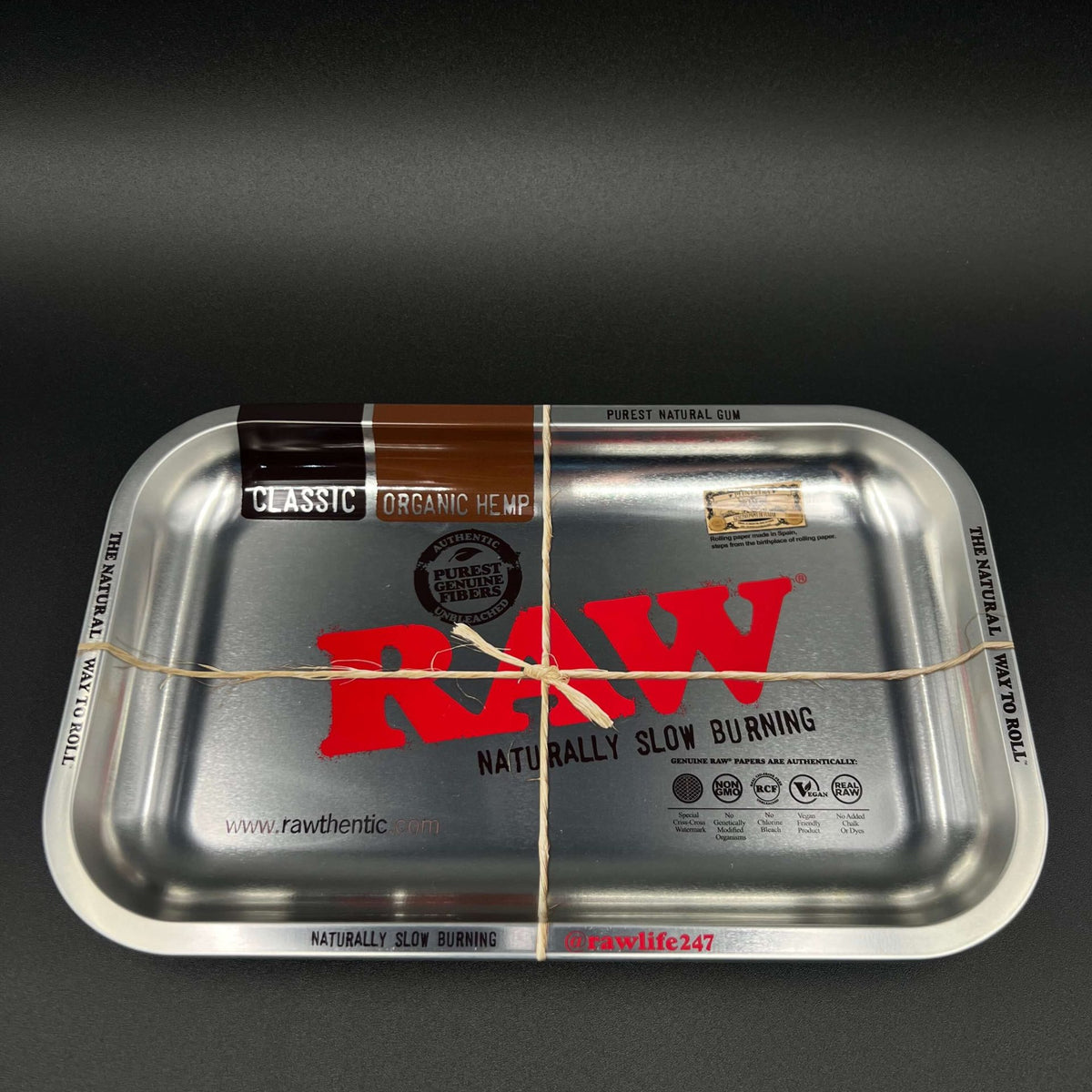 Shop RAW Small Rolling Tray 11x7 | Dabbing Made Easy | FGC – fatassglass