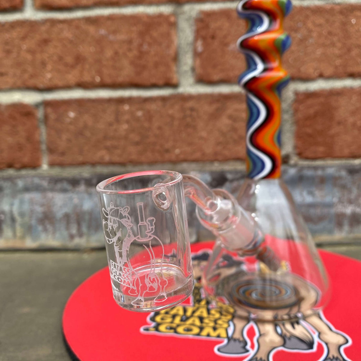 Durable 45° Degree Quartz Banger for Dab Rigs | Fat Ass Glass – fatassglass
