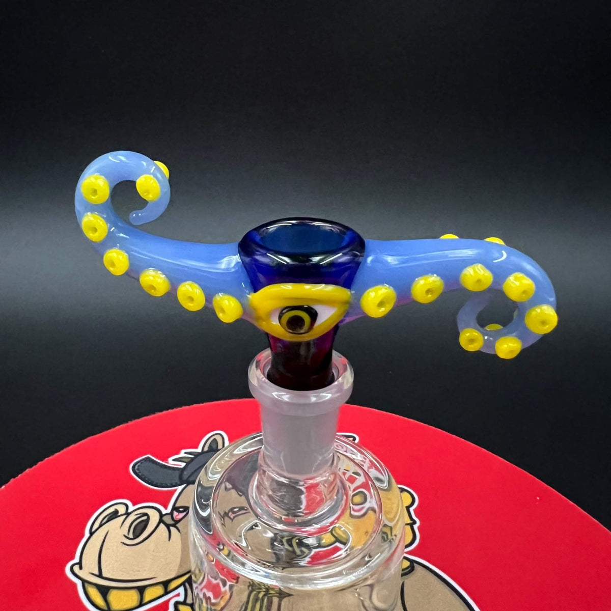 Eerie Octo Eye Herb Slide | 14mm M | – fatassglass