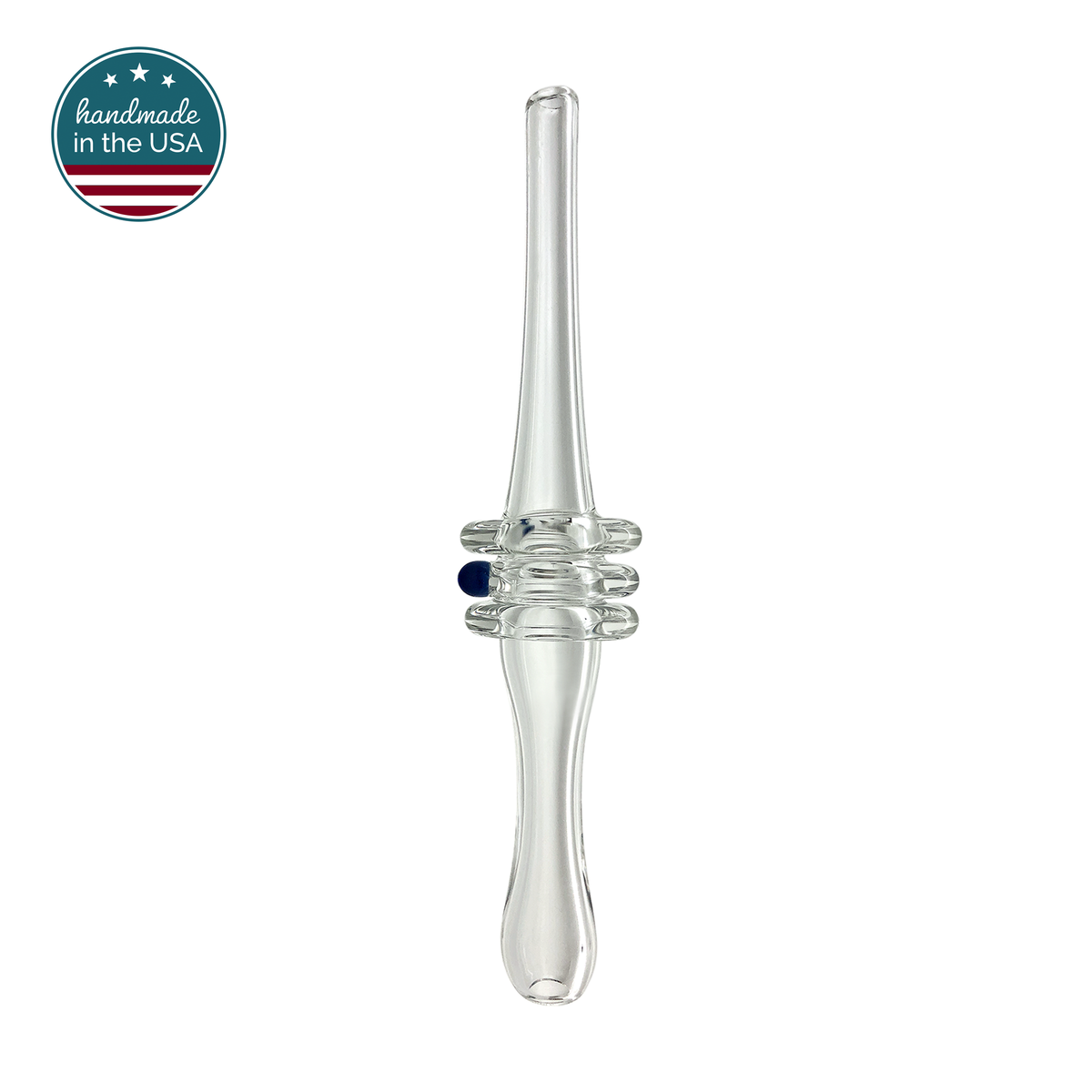6" Borosilicate Nectar Collector Dab Straw Made in America – fatassglass