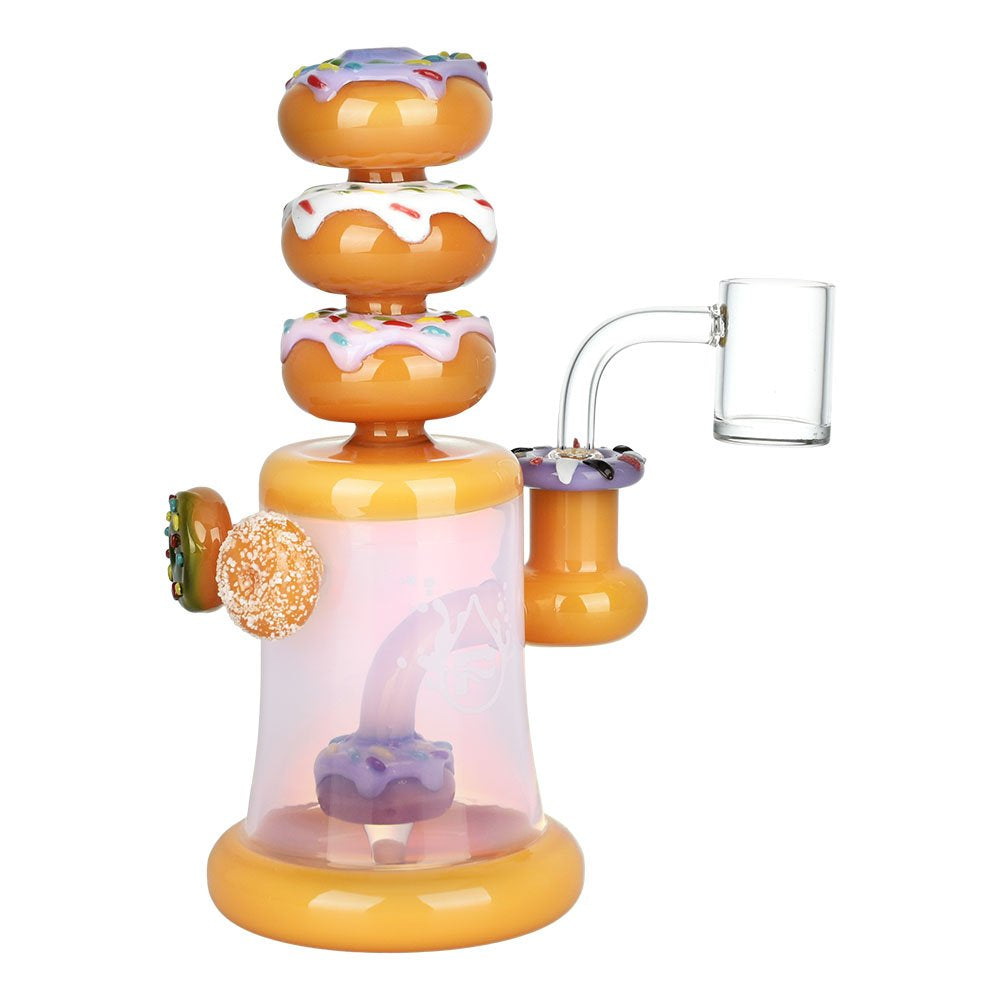 Pulsar Dreamy Donuts Dab Rig | 8" | 14mm F – fatassglass