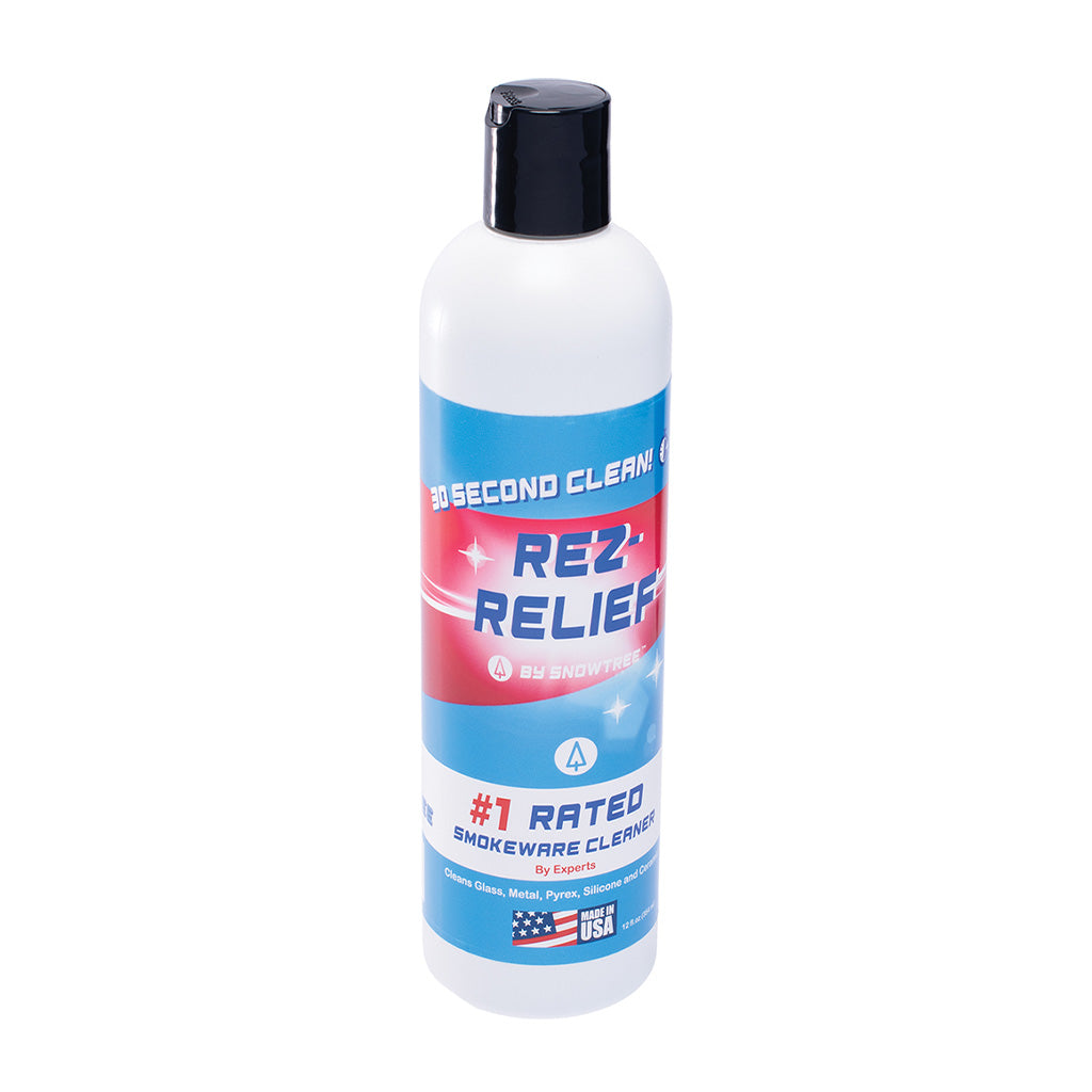 Rez-Relief Cleaner 12oz | Glass & Dab Rig Cleaner | Honeybee Herb ...