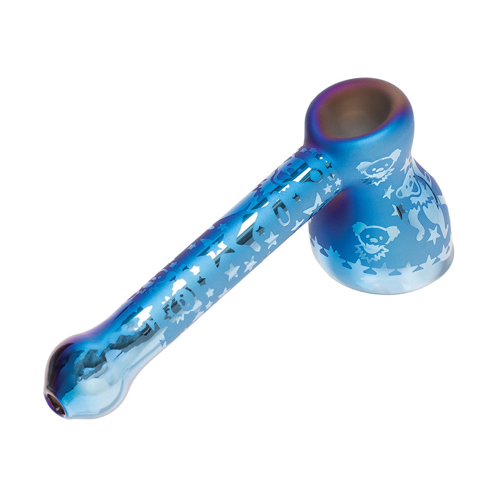 Electroplated Glass Bubbler for Sale | Honeybee Herb – fatassglass