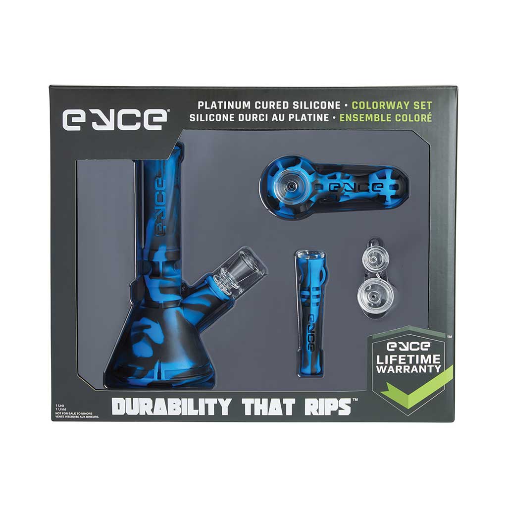 Eyce Colorway Silicone Box Set – Bong & Pipe Kit | Honeybee Herb ...