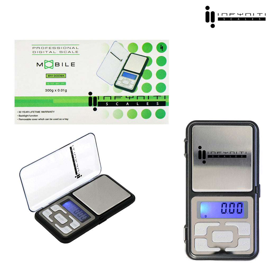 Mobile; 300g X 0.01g, Pocket Scales – fatassglass