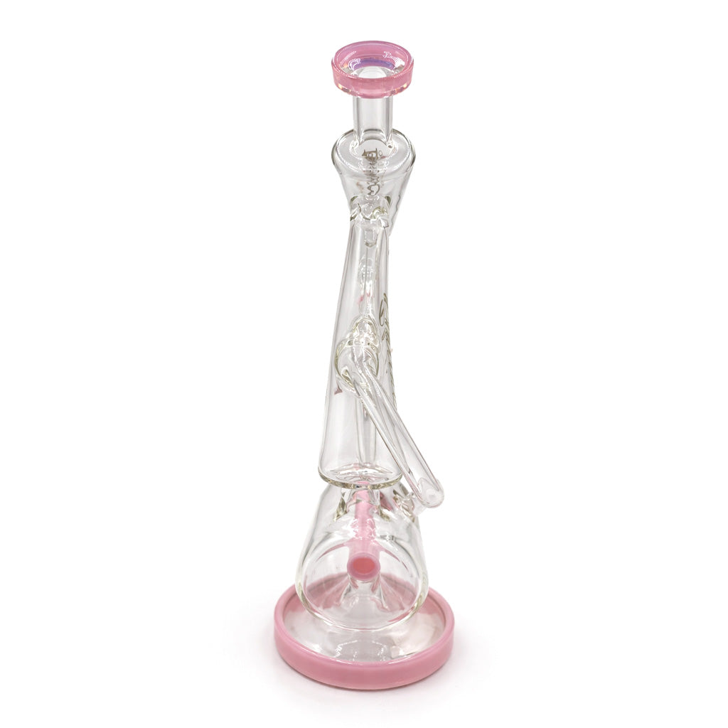 Lookah Platinum Rig with Inline Perc for Sale | Honeybee Herb – fatassglass