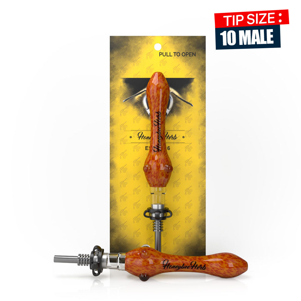 SPECKLED GLASS NECTAR COLLECTOR – fatassglass