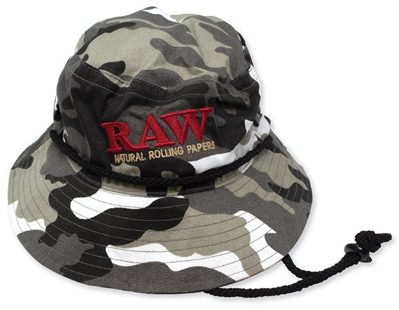 RAW SMOKERMANS BUCKET HAT Camo – fatassglass